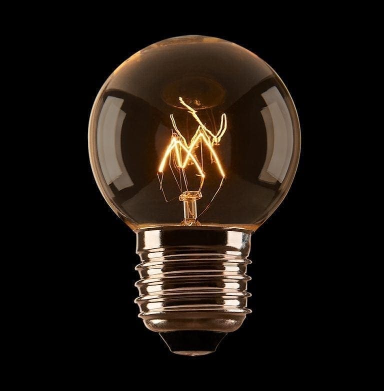 Small Round Festoon Light Bulb - String Light Globe - Mr Festoon Lights