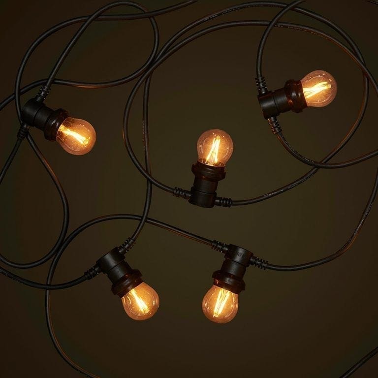 2W LED G45 Round Festoon Edison Light Globe - Mr Festoon Lights